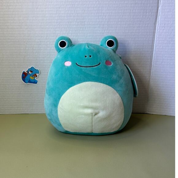 Squishmallows | Toys | Ludwig The Frog 8 Squishmallows Aqua Blue Green ...